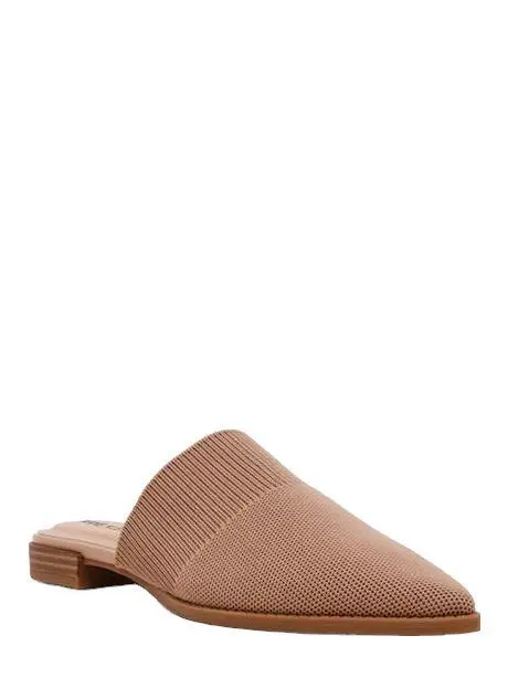 Anne Klein Vassar Mule - Camel Knit