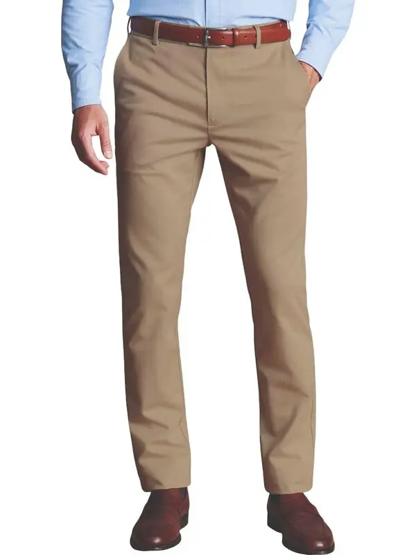 CHARLES TYRWHITT Slim Fit Ultimate Non-iron Chino - Taupe