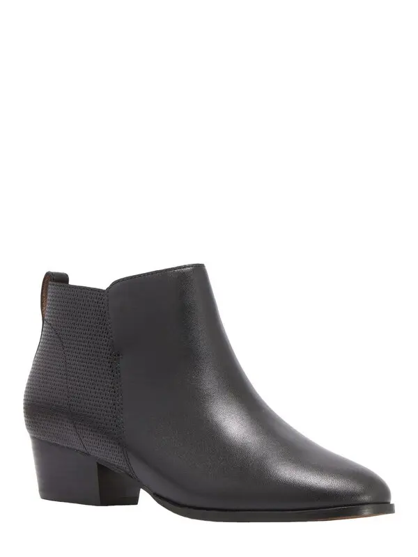 FRANKIE4 Charleston Leather Bootie - Black
