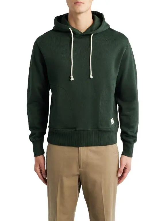 MERZ B. SCHWANEN Organic Cotton Hoodie - Forest