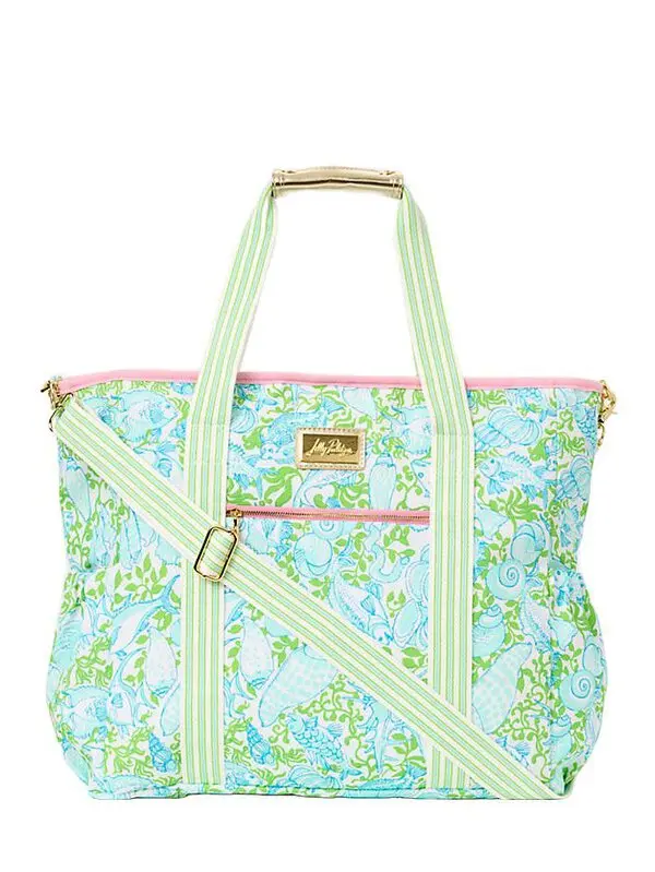 Lilly Pulitzer® Cooler Bag - Day Dream Blue Throw Me A Line