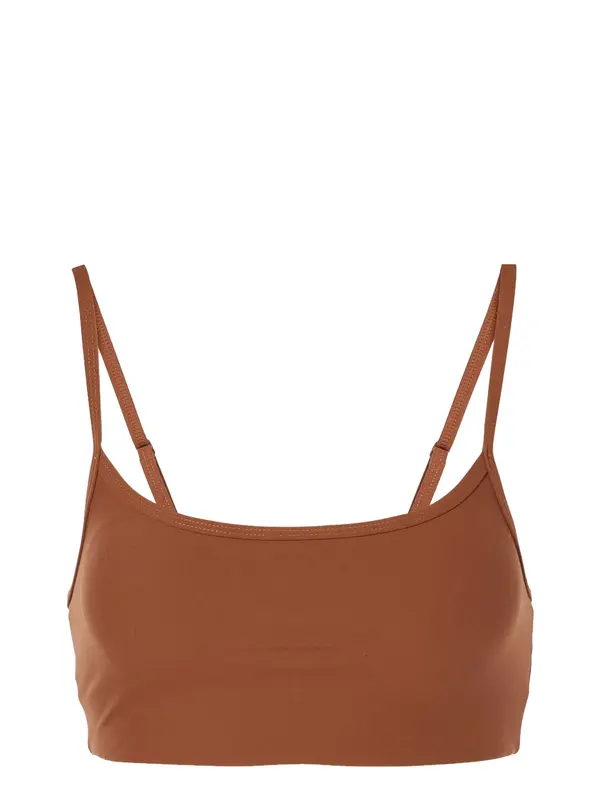 The Upside Peached Hutton Sports Bra - Brown