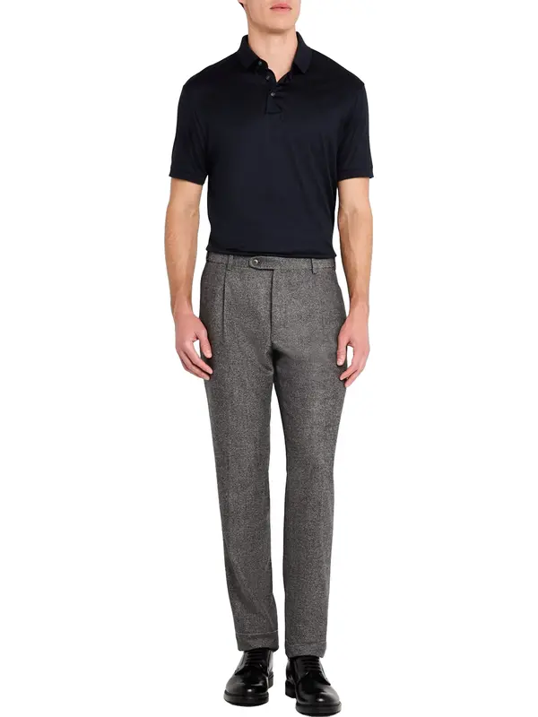 Brioni Wool Trousers - Flannel