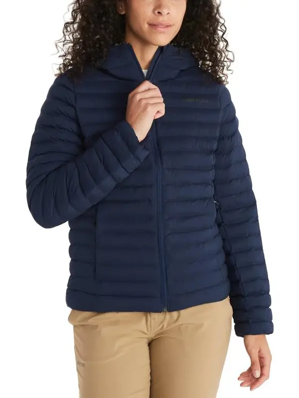 MARMOT Echo Featherless Hooded Jacket - Arctic Navy