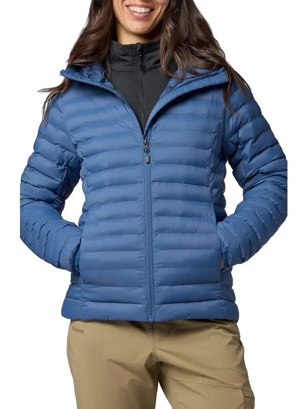 MARMOT Echo Featherless Hooded Jacket - Blue Currant
