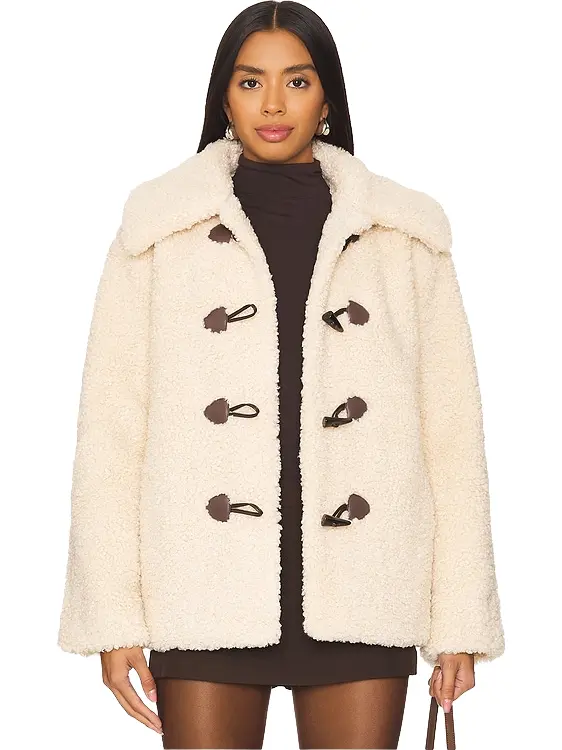 Tularosa Mia Sherpa Coat - Cream