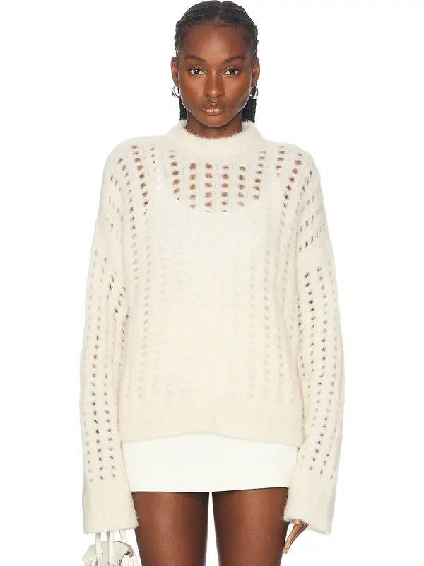 Citizens Of Humanity Ailani Crewneck Sweater - Cream
