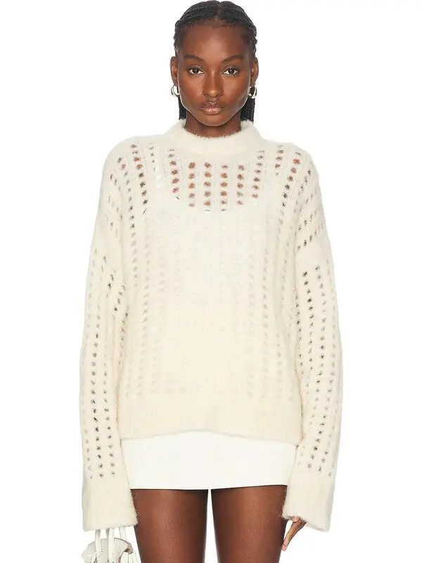 Citizens Of Humanity Ailani Crewneck Sweater - Cream