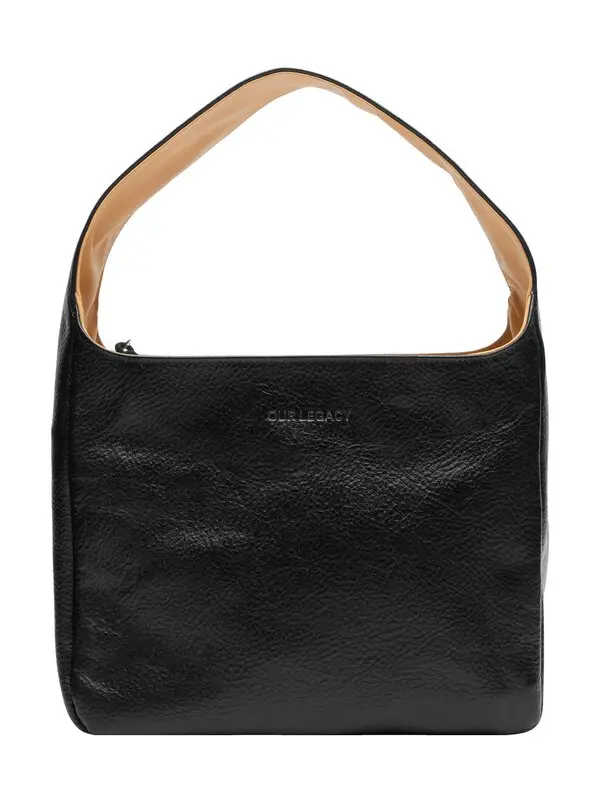 Our Legacy Brick Bag - Black Leather