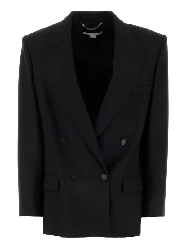 Stella McCartney Double-breasted Blazer - Black