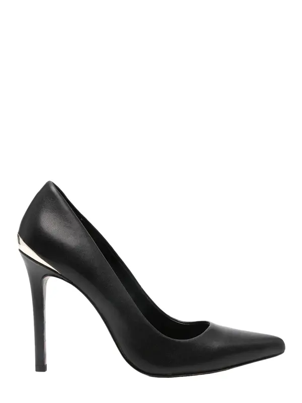 Just Cavalli 120mm Leather Pumps - Black
