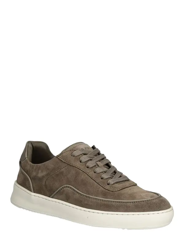 Filling Pieces Leather Sneakers - Brown