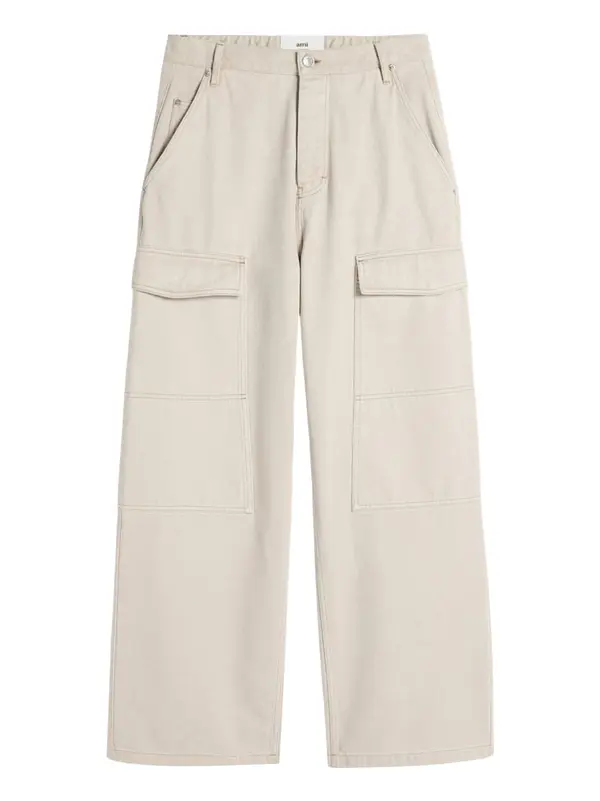 Ami Worker Baggy Jeans - Neutrals