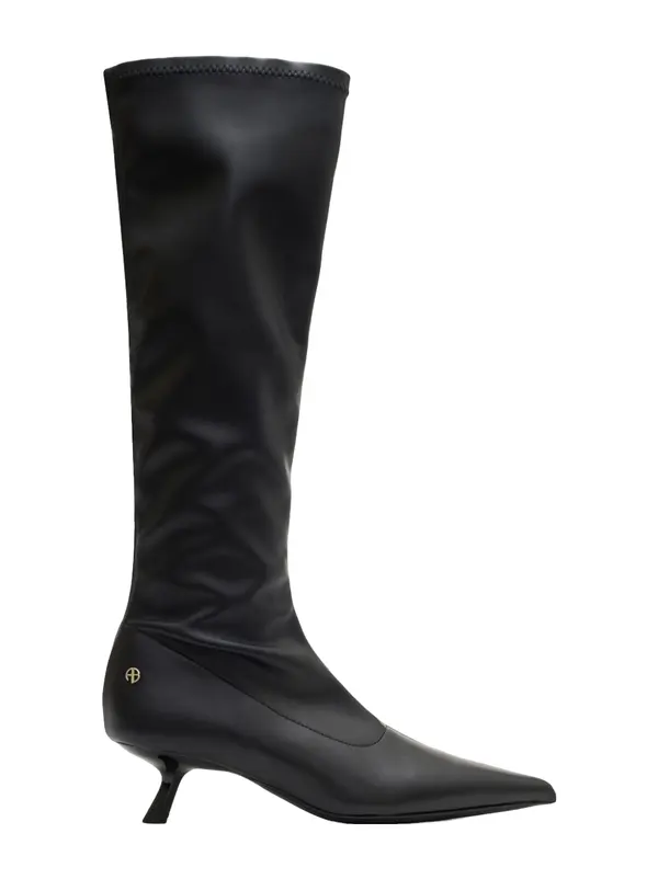 ANINE BING 50mm Hilda Boots - Black