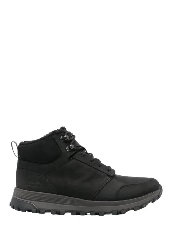 Clarks Trek Up Ankle Boots - Black