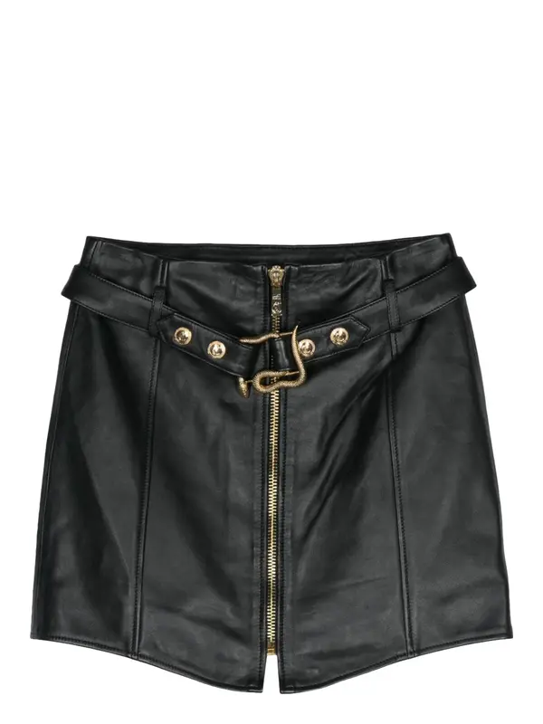 Just Cavalli A-line Mini Skirt - Black