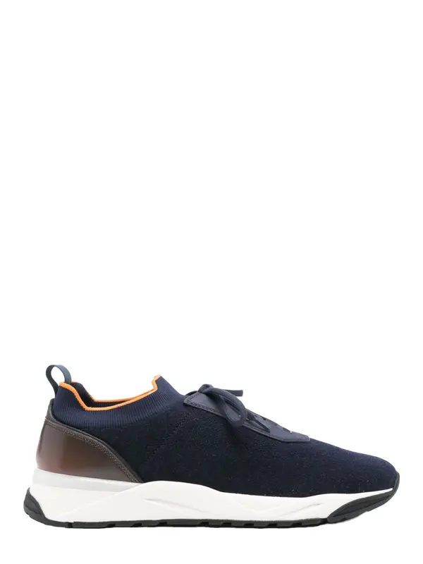 Santoni Mesh Sneakers - Blue