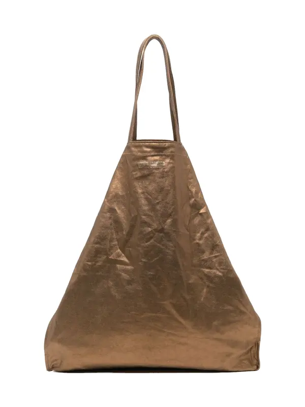 UMA WANG Coated Linen Tote - Gold