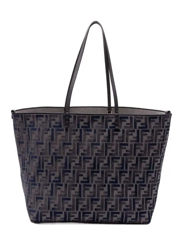 Fendi Large Roll Tote Bag - Blue