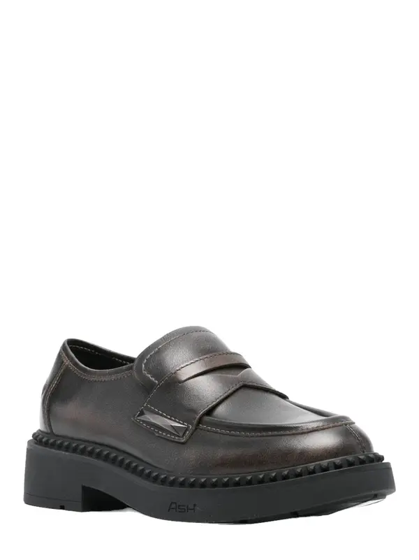 Ash Medusa Loafers - Black