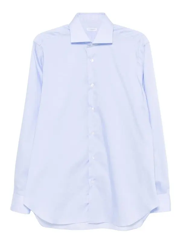 BARBA NAPOLI Striped Shirt - Blue