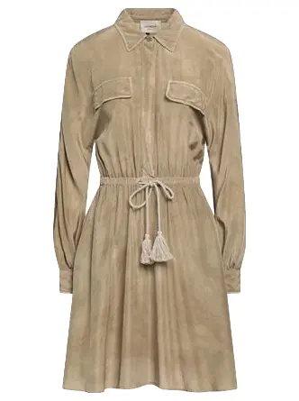 DONDUP Mini Dress - Beige