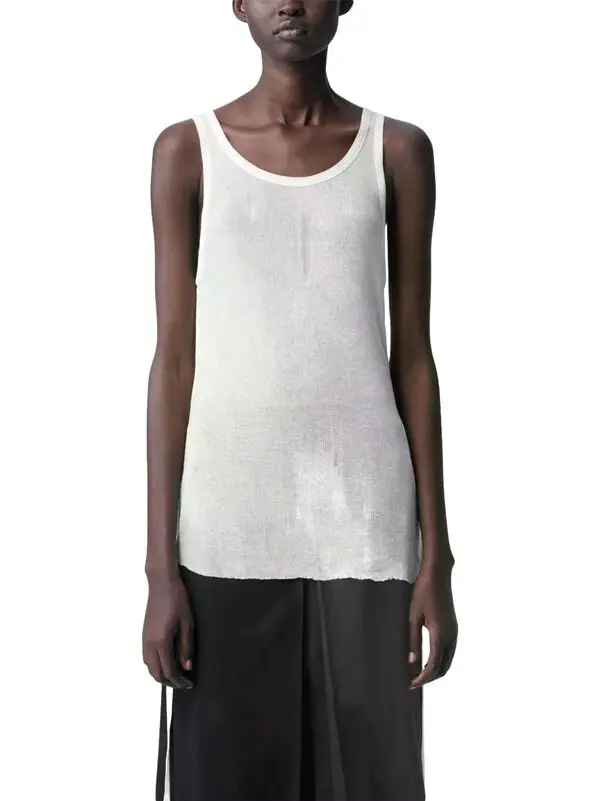 ANN DEMEULEMEESTER Mara Tank Top - White