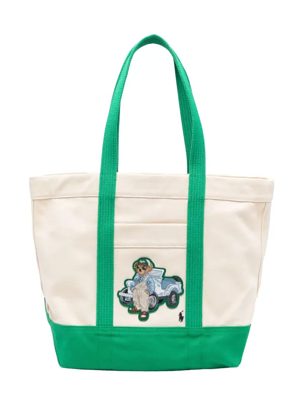 Ralph Lauren Polo Bear Tote - Neutrals