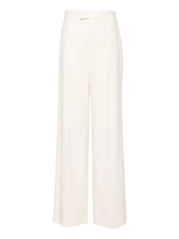Ralph Lauren Tailored Palazzo Trousers - White