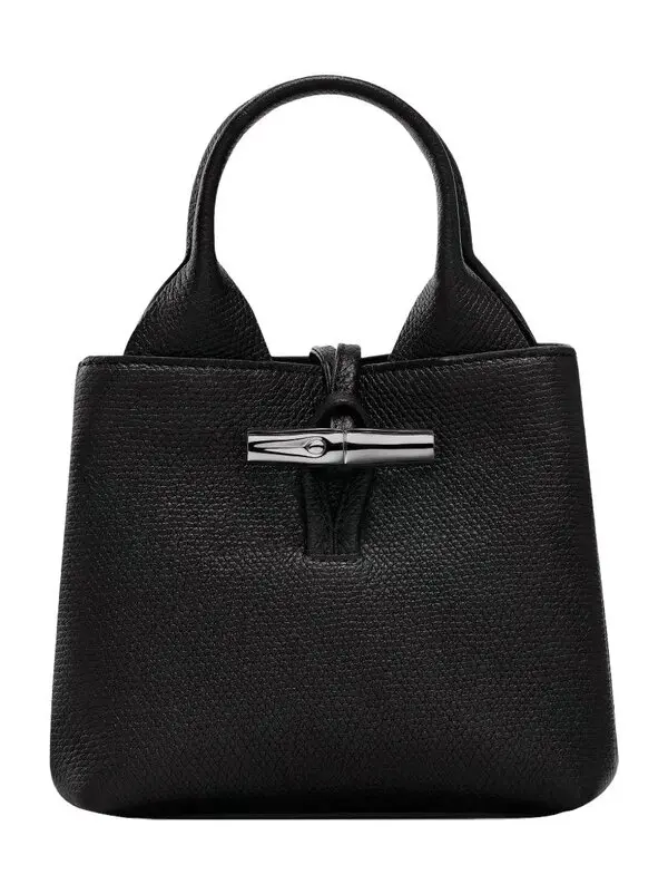 Longchamp Xs Le Roseau Tote Bag - Black