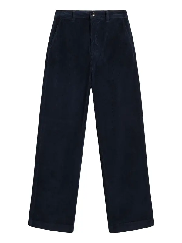 Woolrich Corduroy Straight-leg Trousers - Blue