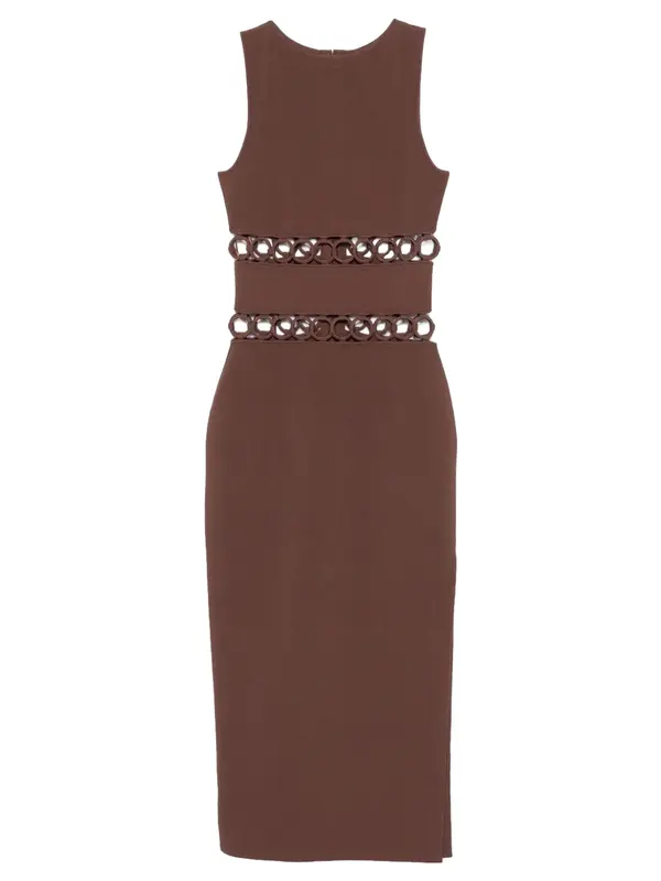Cult Gaia River Midi Dress - Brown