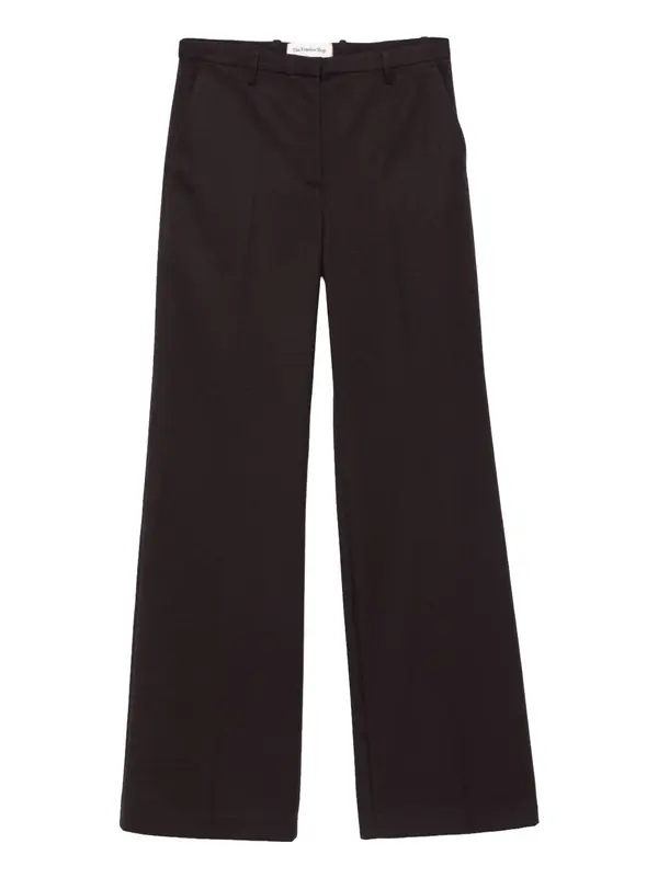 THE FRANKIE SHOP Flared Trousers - Purple