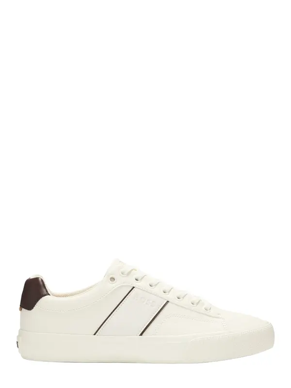 BOSS Logo-deed Sneakers - White