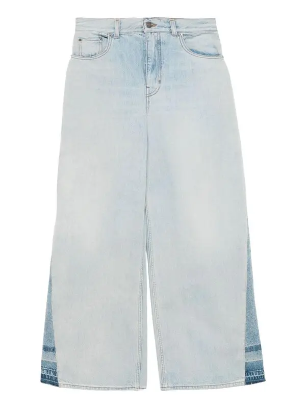 Chloé High-rise Wide-leg Jeans - Blue