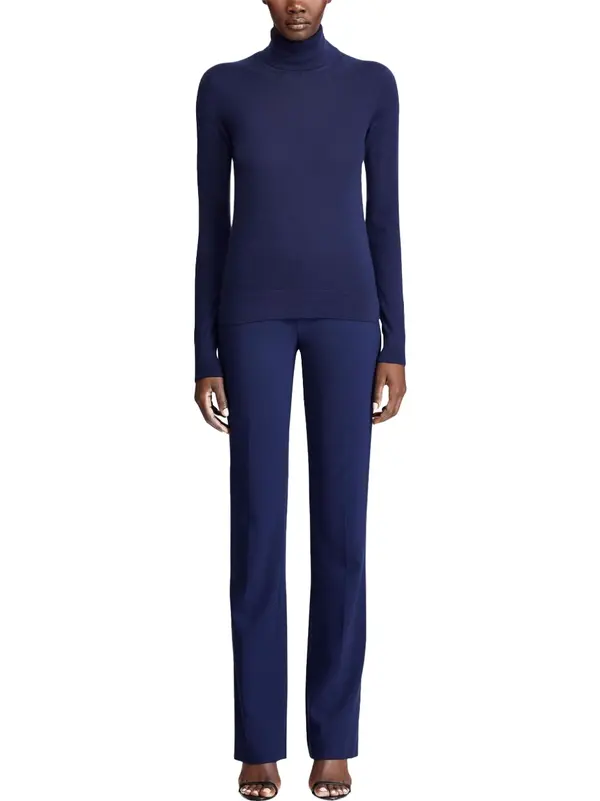 Ralph Lauren High-neck Cashmere Jumper - Blue