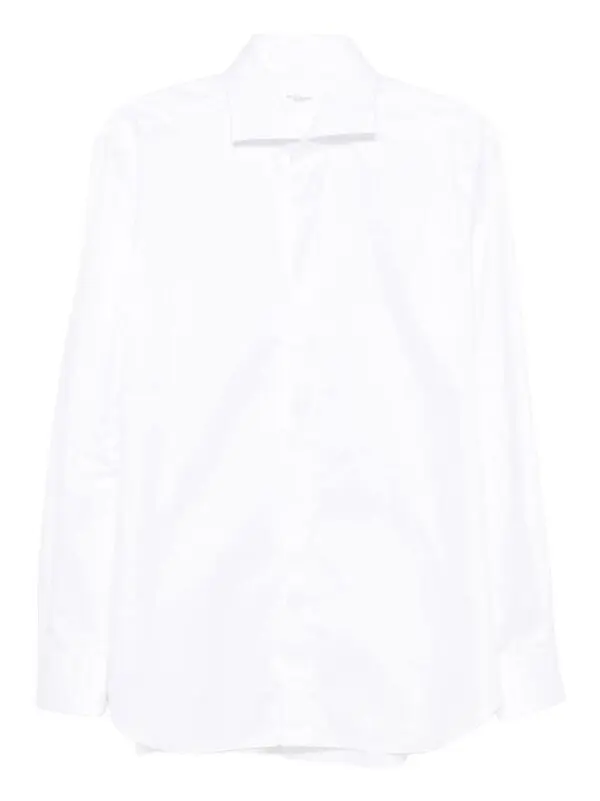 BARBA NAPOLI Cotton Shirt - White