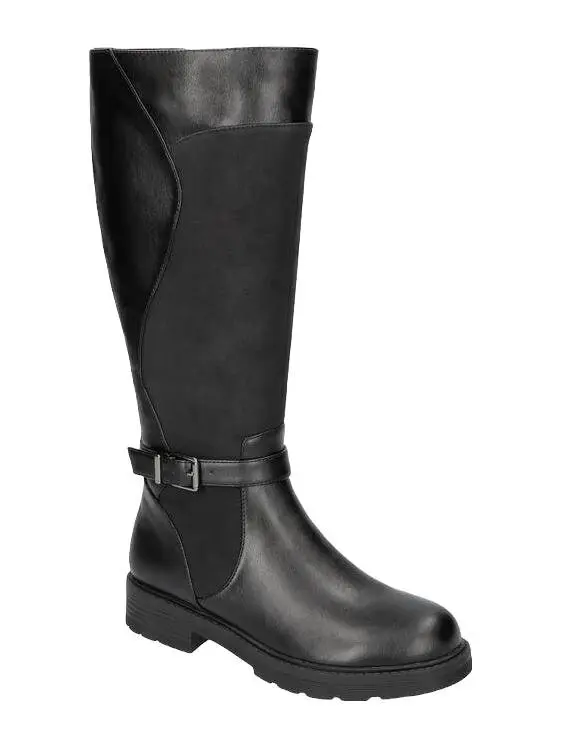 EASY WORKS BY EASY STREET Erica Equestrian Boots - Black