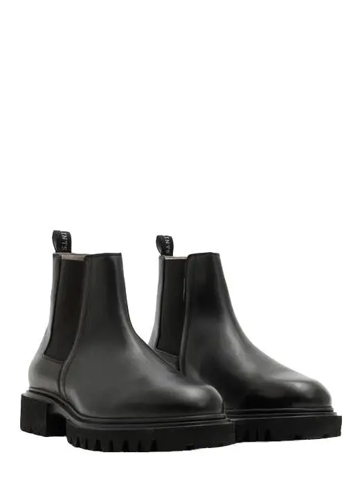 ALLSAINTS Leather Chelsea Boot - Black
