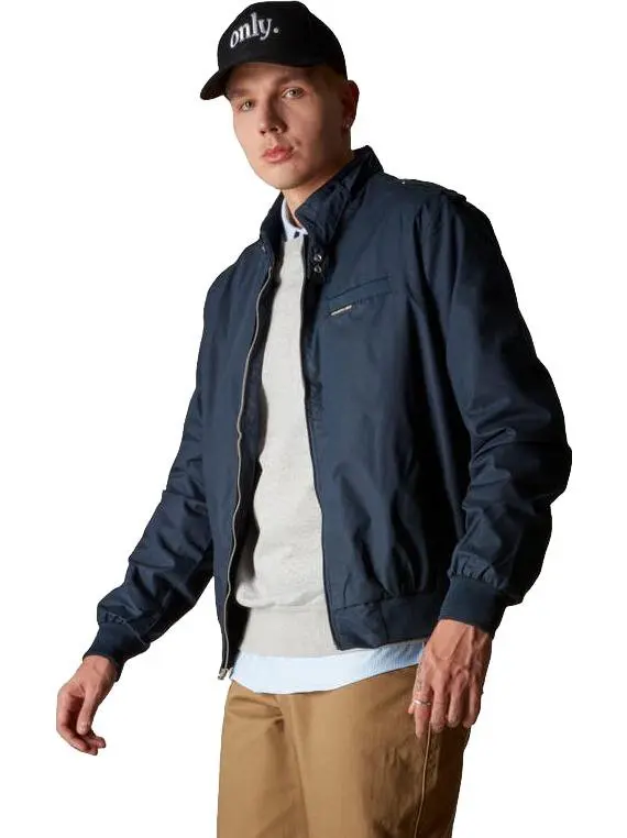 MEMBERS ONLY Classic Iconic Racer Jacket - Dusty Sky