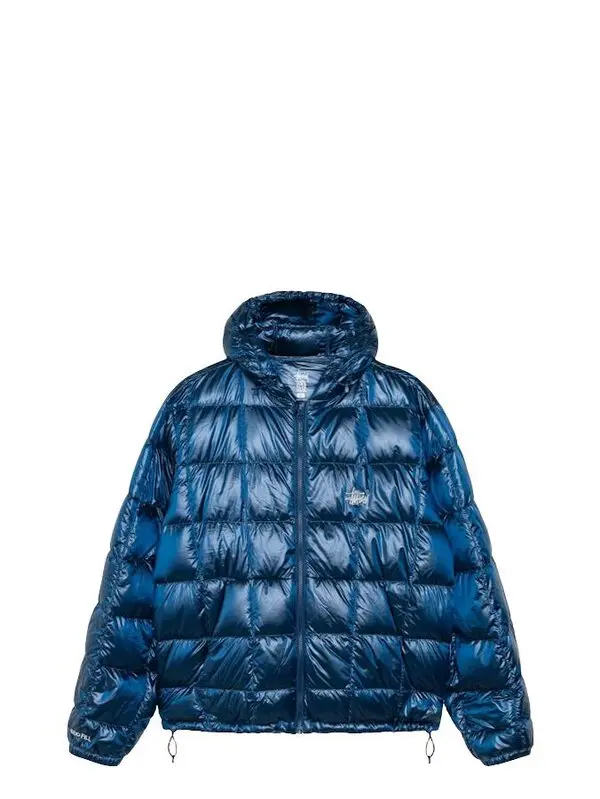 StÜssy Midweight Hooded Puffer - Royal