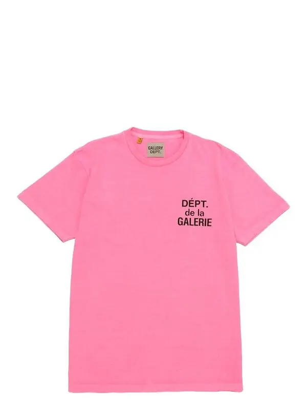 GALLERY DEPT. French T-shirt - Flo Pink