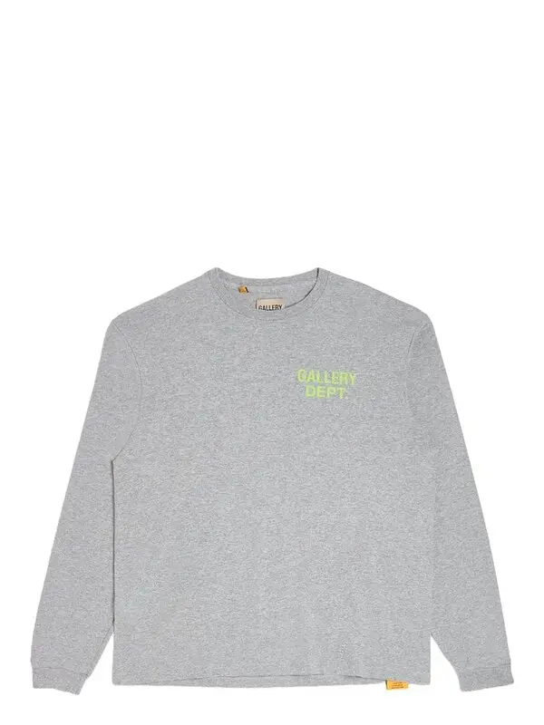GALLERY DEPT. Souvenir Long Sleeve T-shirt - Heather Grey
