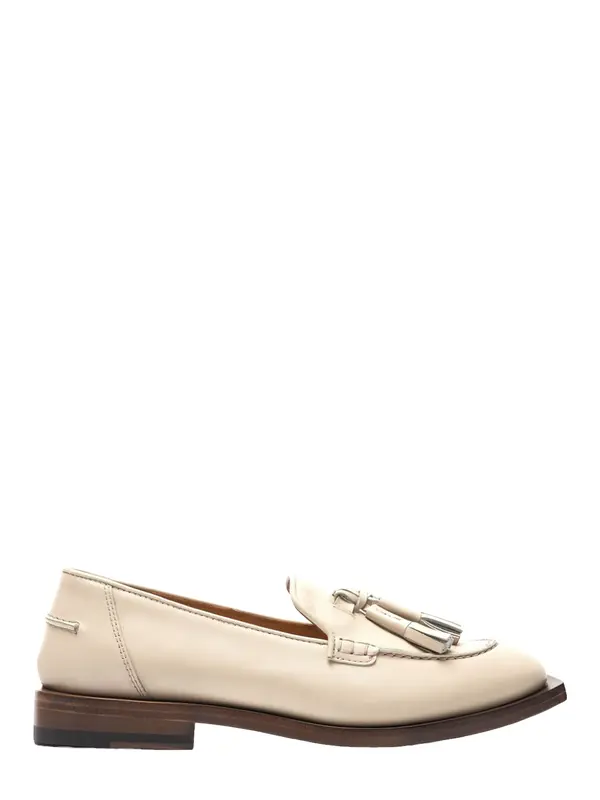 SCAROSSO Arianna Loafers - Neutrals