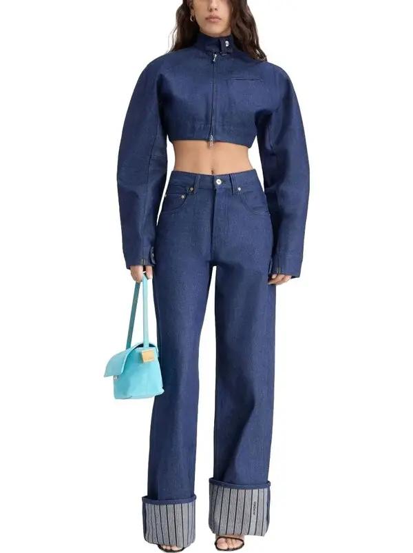 Jacquemus Le De-nimes Large Jeans - Blue