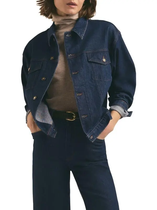 FAVORITE DAUGHTER The Otto Denim Jacket - Pepper