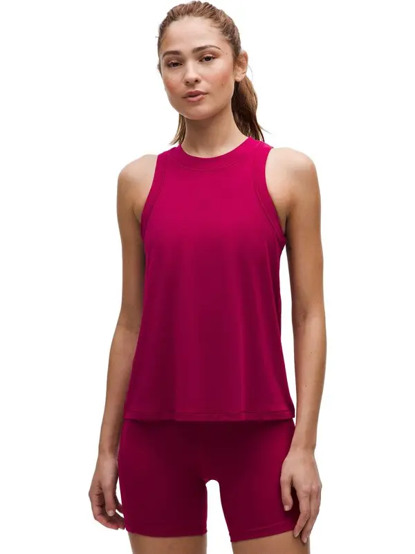 Lululemon Jersey Training Tank Top - Berry Rumble