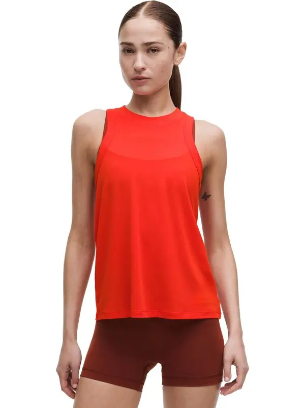 Lululemon Jersey Training Tank Top - Cherry Ember