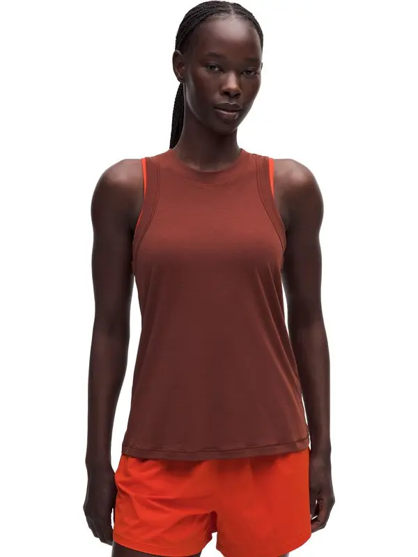 Lululemon Jersey Training Tank Top - Cranberry Charm