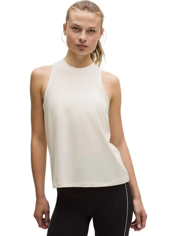 Lululemon Jersey Training Tank Top - Light Ivory